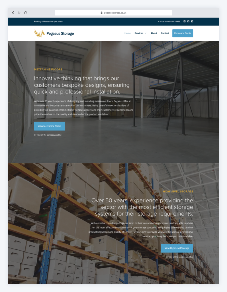 Pegasus Storage – Mantra Design